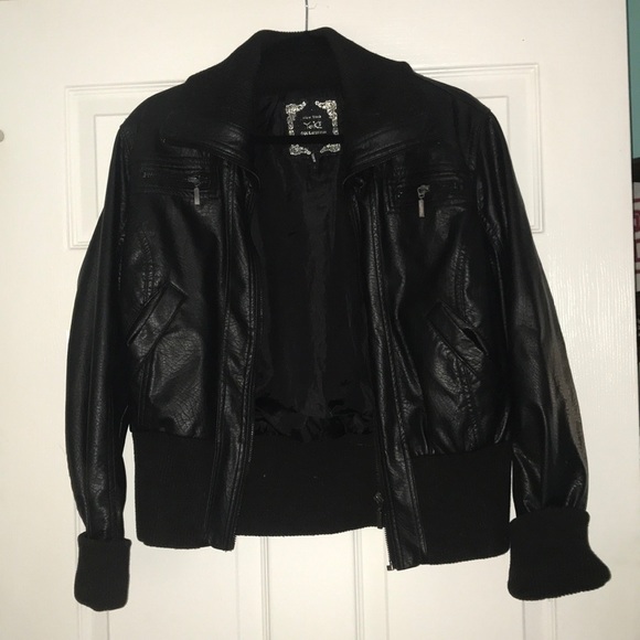 Yoki | Jackets & Coats | Vegan Leather Jacket | Poshmark